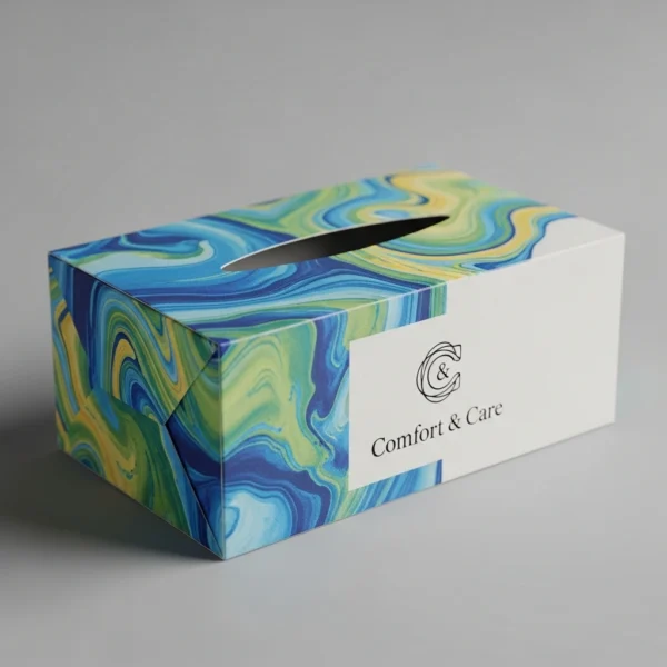 Custom Tissue Boxes Wholesale With Logo Free Shipping.